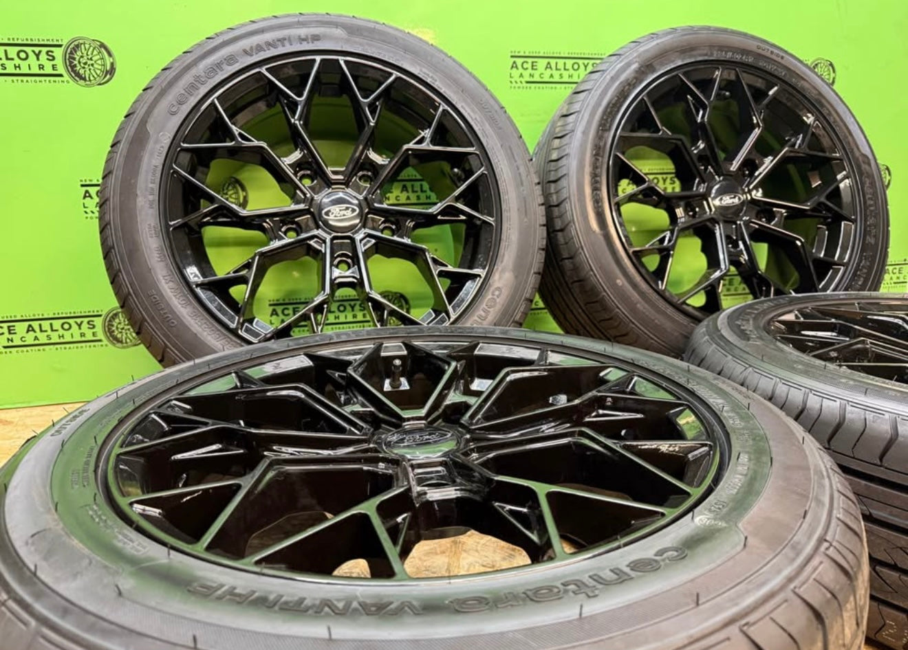 BRAND NEW" FORD TRANSIT SPORT 18" ALLOY WHEELS + TYRES – Ace Alloys ...