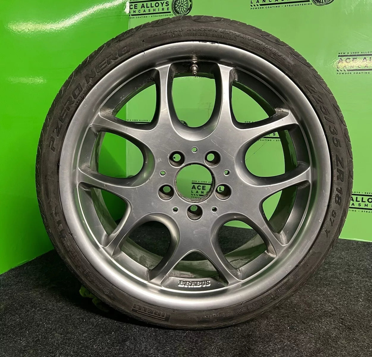 MERCEDES BRABUS MONOBLOCK SINGLE ALLOY WHEEL – Ace Alloys Lancashire